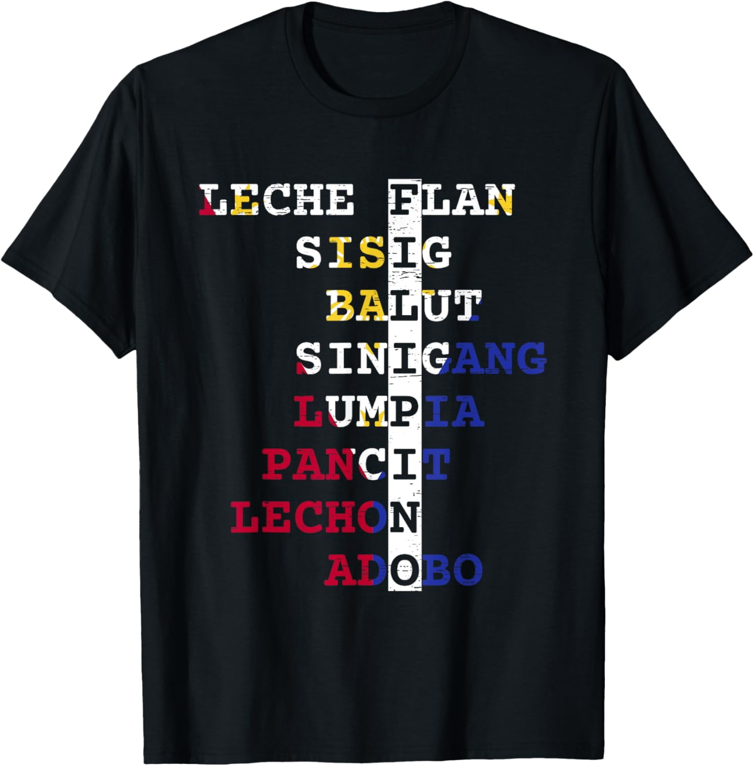 Filipino Cuisine Adobo Lechon Lumpia for a Pinoy T-Shirt - Walmart.com