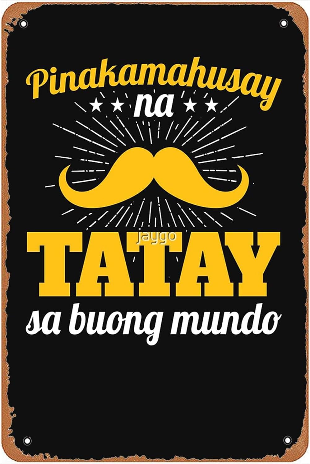 Filipino Father's Day Best Dad In The World Tagalog 8\\ - Walmart.com