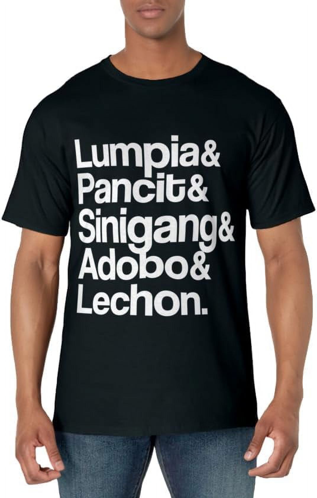 Filipino Food Lumpia Pancit Sinigang Adobo Lechon Sarap Gear T-Shirt - Walmart.com