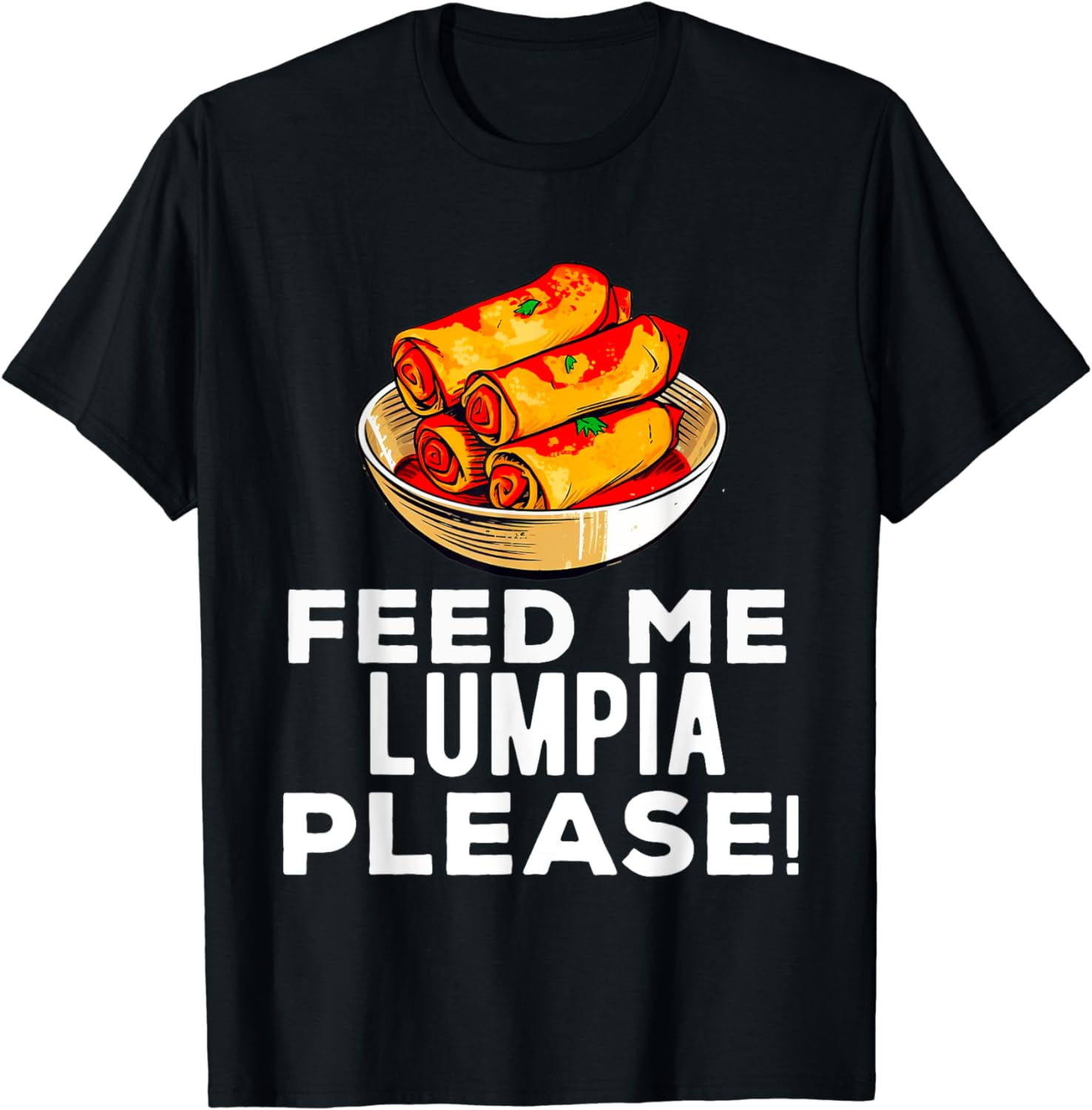 Filipino Food Lumpia Tagalog Philippines Women Men T-Shirt - Walmart.com
