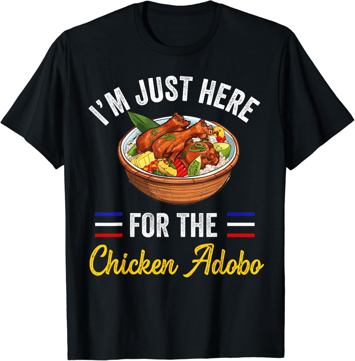 Filipino Philippines Women Men Filipino Food Chicken Adobo T-Shirt ...