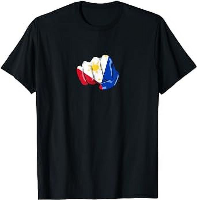 Filipino Pinoy flag Respect Universal Language Hand Gift T-Shirt ...