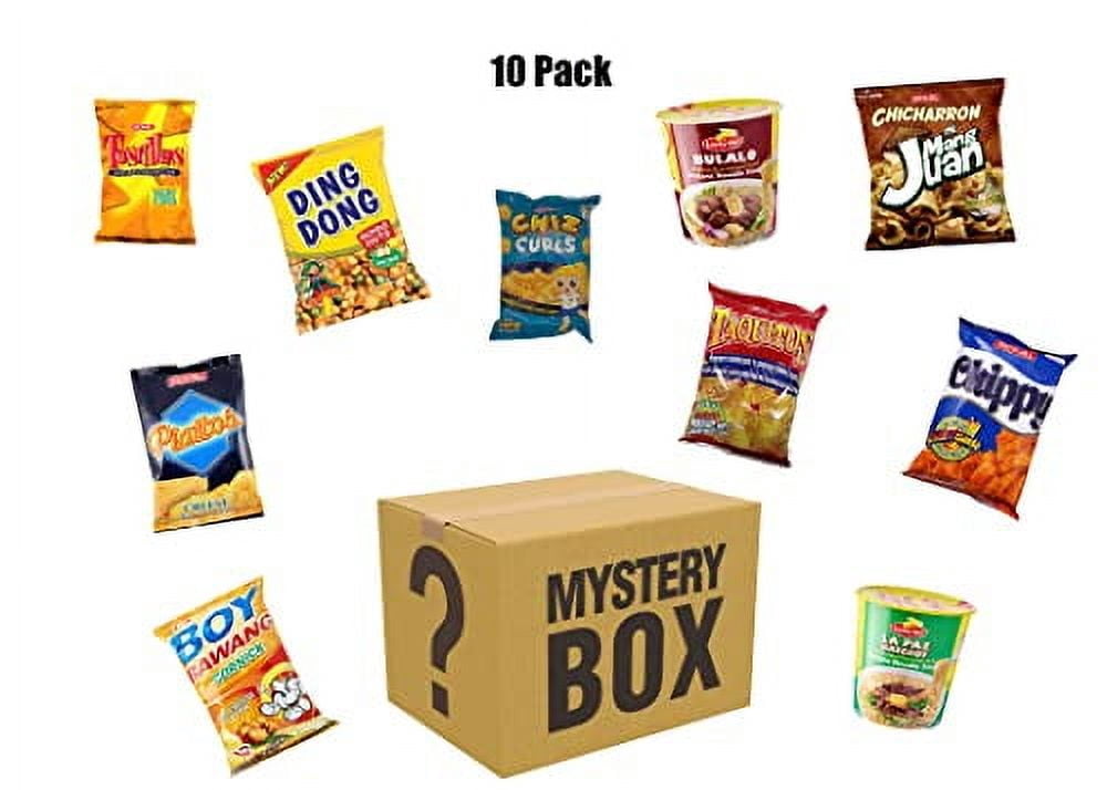 Filipino Snacks Box Variety Pack Assortment of 10 Authentic Food ...