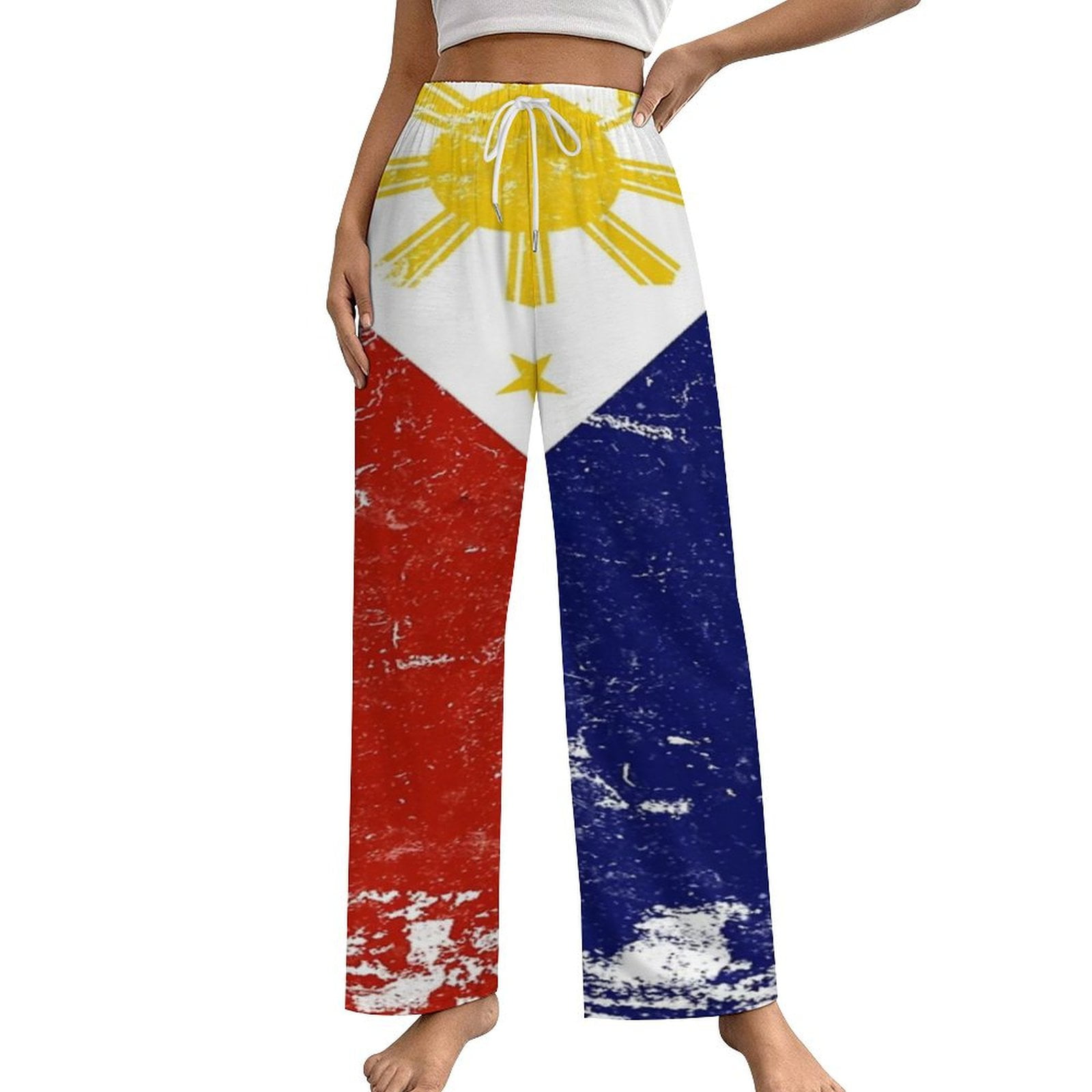 Filipino Vintage Distressed Philippines Flag Women's Pajamas Pajama ...