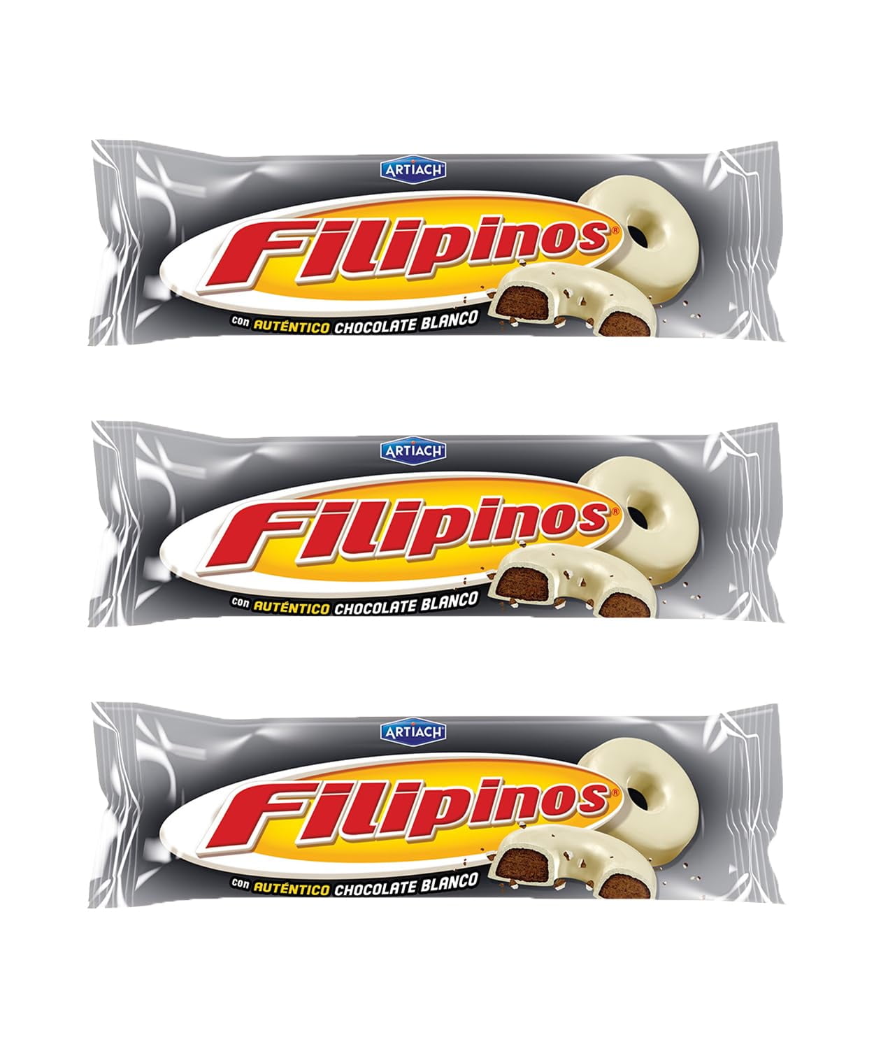 Filipinos Cookies Crunchy RingShaped Biscuits Dipped in Real Chocolate ...