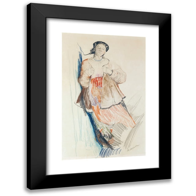 Filipp Malyavin 13x18 Black Modern Framed Museum Art Print Titled ...