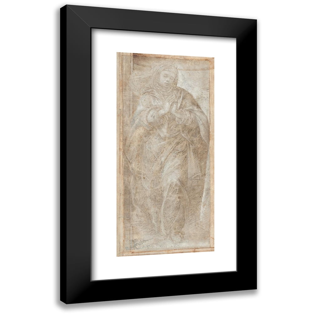 Filippino Lippi 10x18 Black Modern Framed Museum Art Print Titled ...