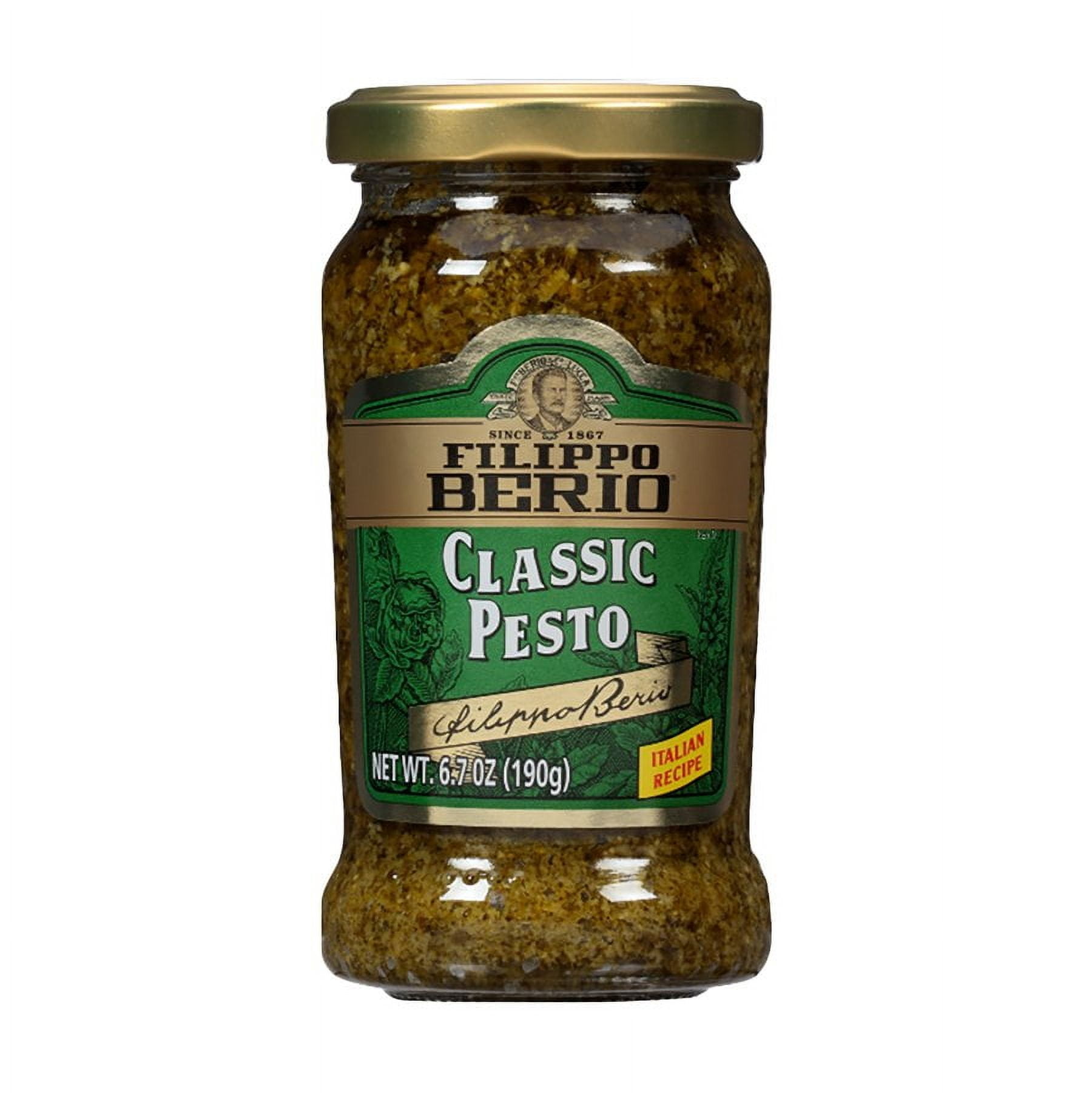 Filippo Berio Classic Pesto - 6.7 oz (Packaging May Vary) - Walmart.com