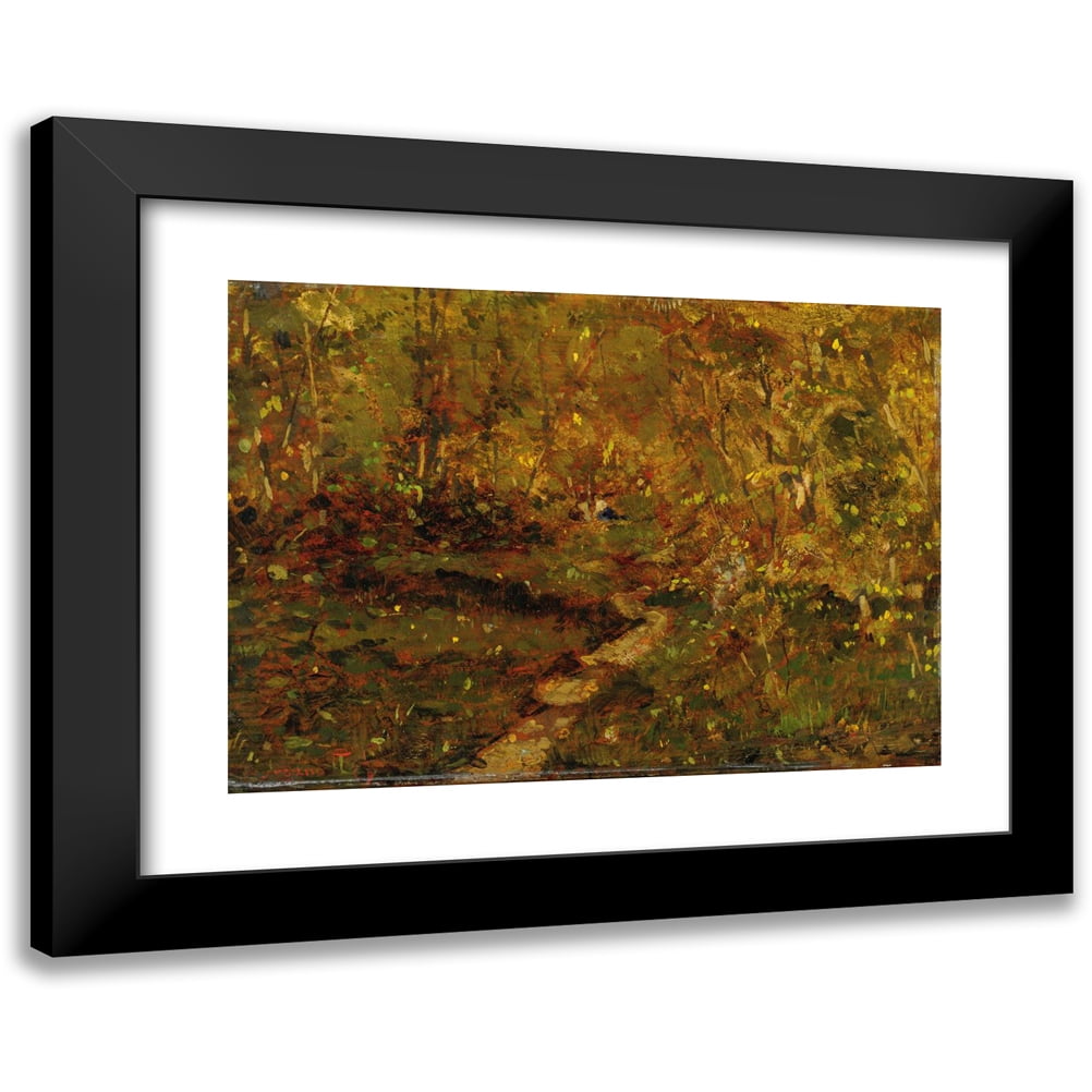 Filippo Carcano 14x11 Black Modern Framed Museum Art Print Titled - In ...