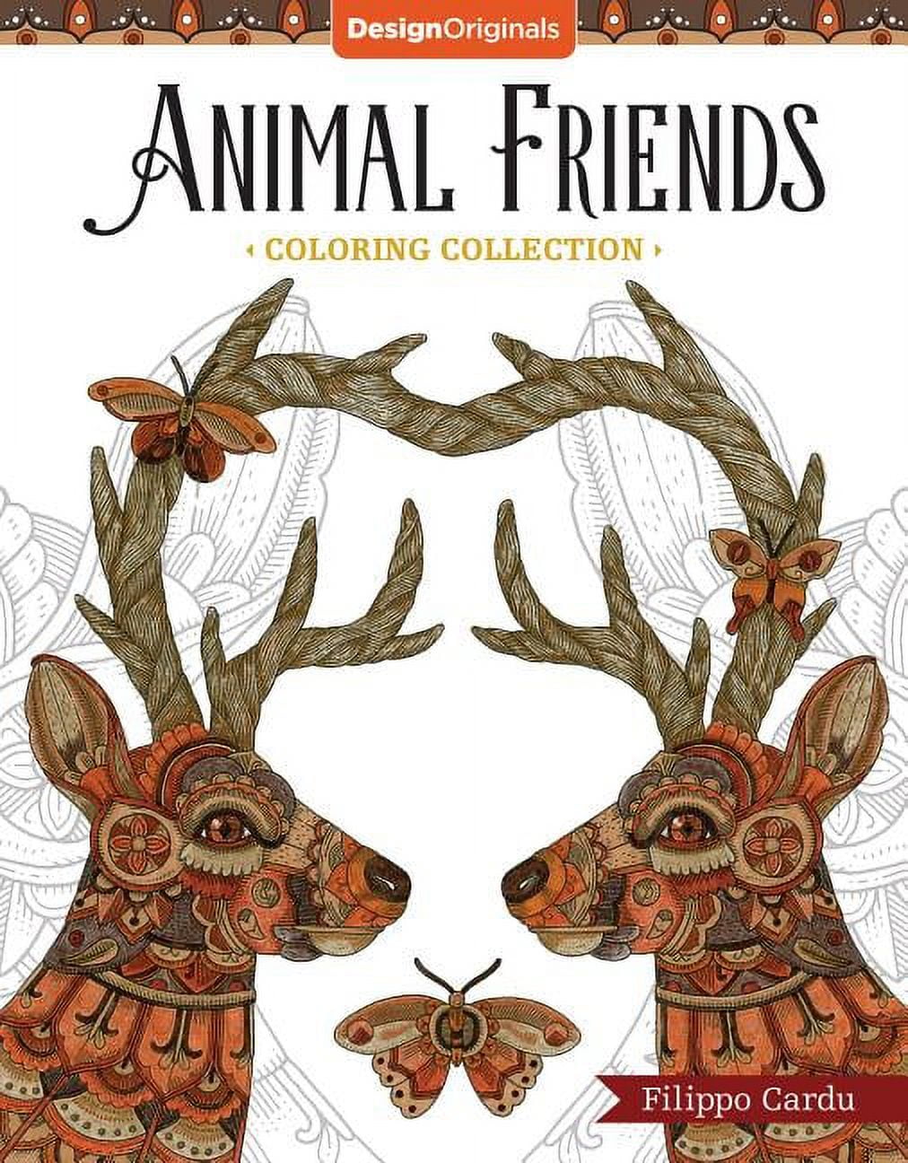 Filippo Cardu Coloring Collection: Animal Friends (Filippo Cardu ...