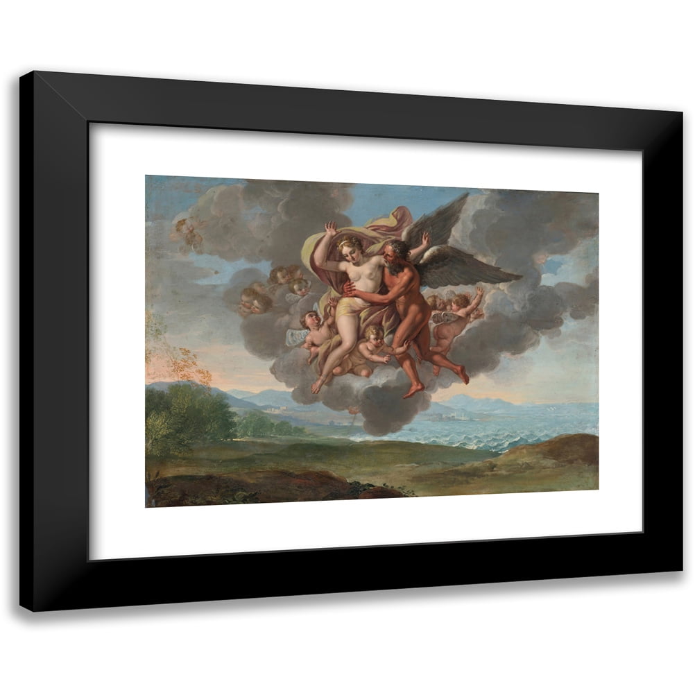 Filippo Lauri 18x14 Black Modern Framed Museum Art Print Titled - The ...