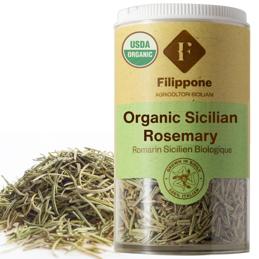 Filippone® Organic Rosemary, Herb DPF11 Seasoning, Shaker, 20 g (0.70 ...