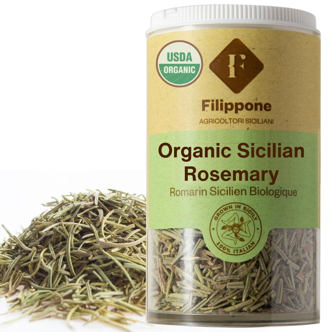 Filippone® Organic Rosemary, Herb WHF2 Seasoning, Shaker, 20 g (0.70 oz ...