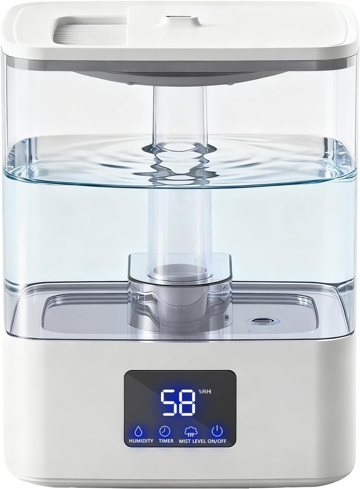 Fill Humidifiers for & 60H Runtime - Cool Mist Humidifier, 3 Mist ...