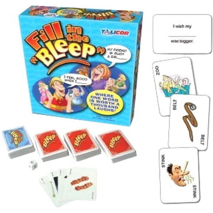Fill In the Bleep Board Game, by Talicor - Walmart.com