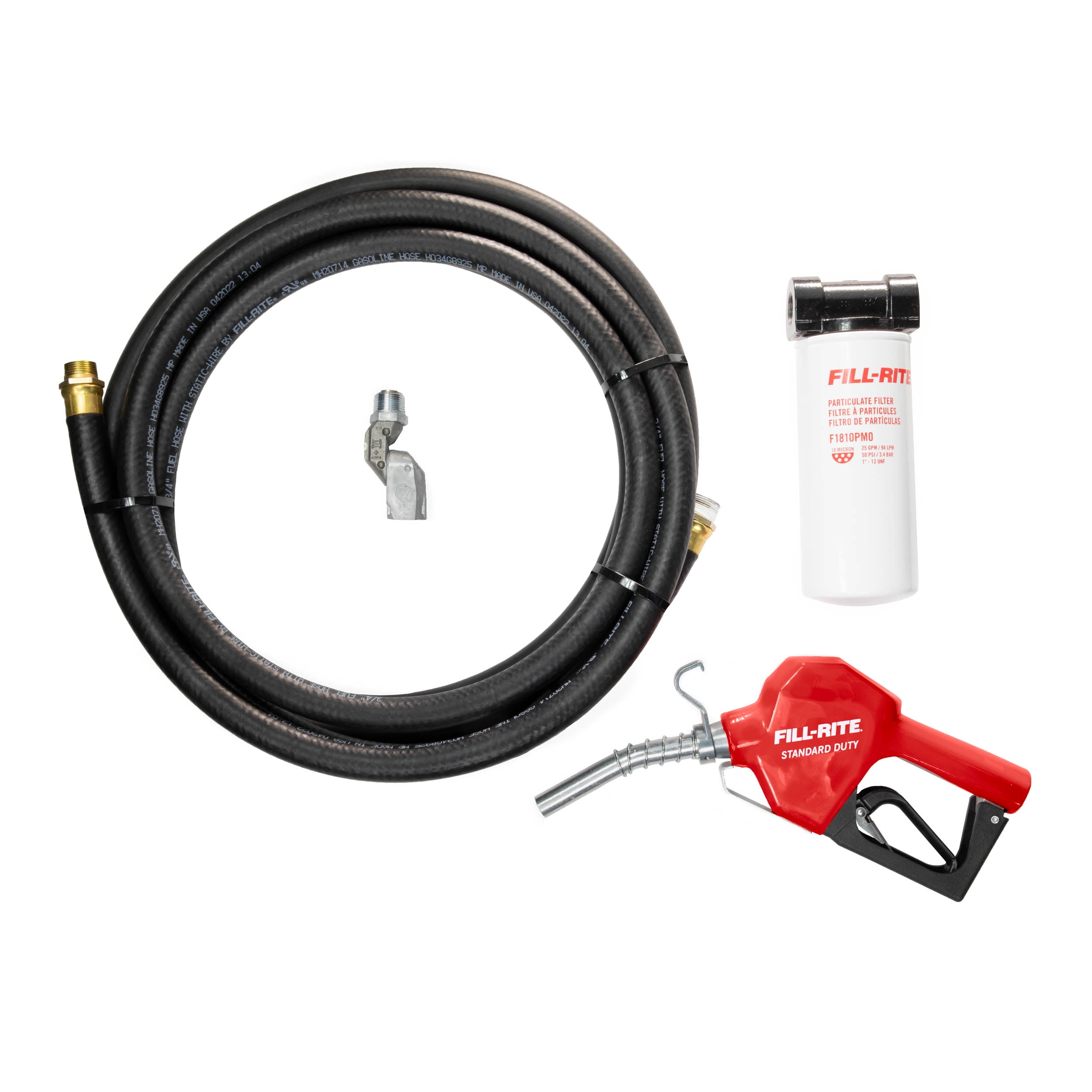 Fill-Rite FRBN075HASF 3/4" x 20' Fuel Transfer Discharge Hose w ...