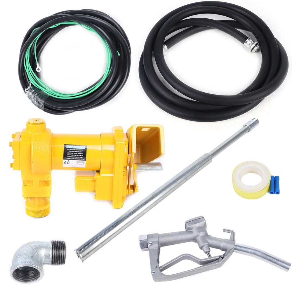 Fill-Rite Fuel Transfer Pump with Hose & Manual Nozzle 20 GPM DC Motor ...