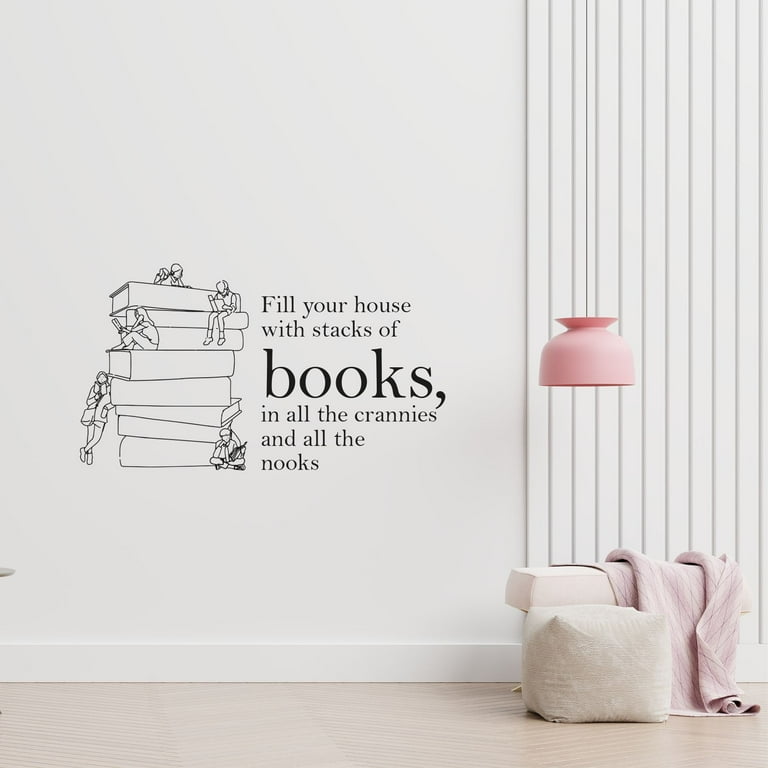 Library Corner Quotes Reading Corner Quote Etsy