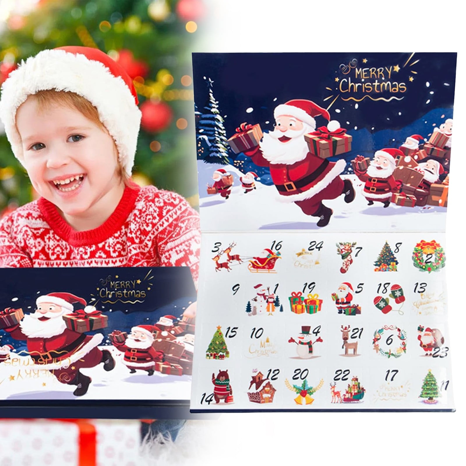 Fillable Advent Calendar Fill Your Own Advent Calendar Boxes Empty ...