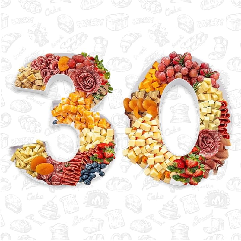 Fillable Cardboard Tray Number Paper Mache Box for Charcuterie ...