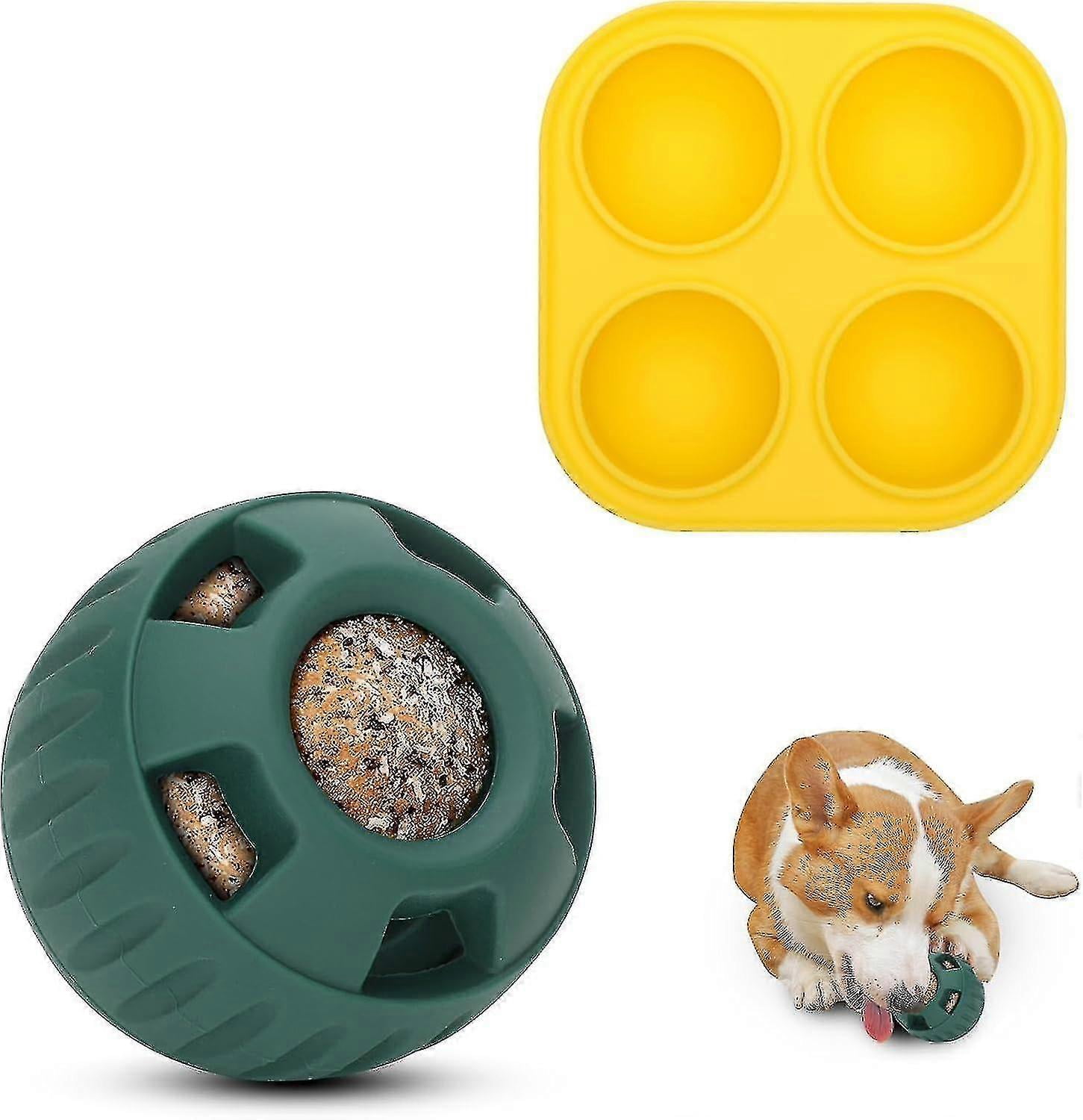 Fillable Dog Toys and Treat Molds for Popsicle Pops, Pupsicle and Treat ...