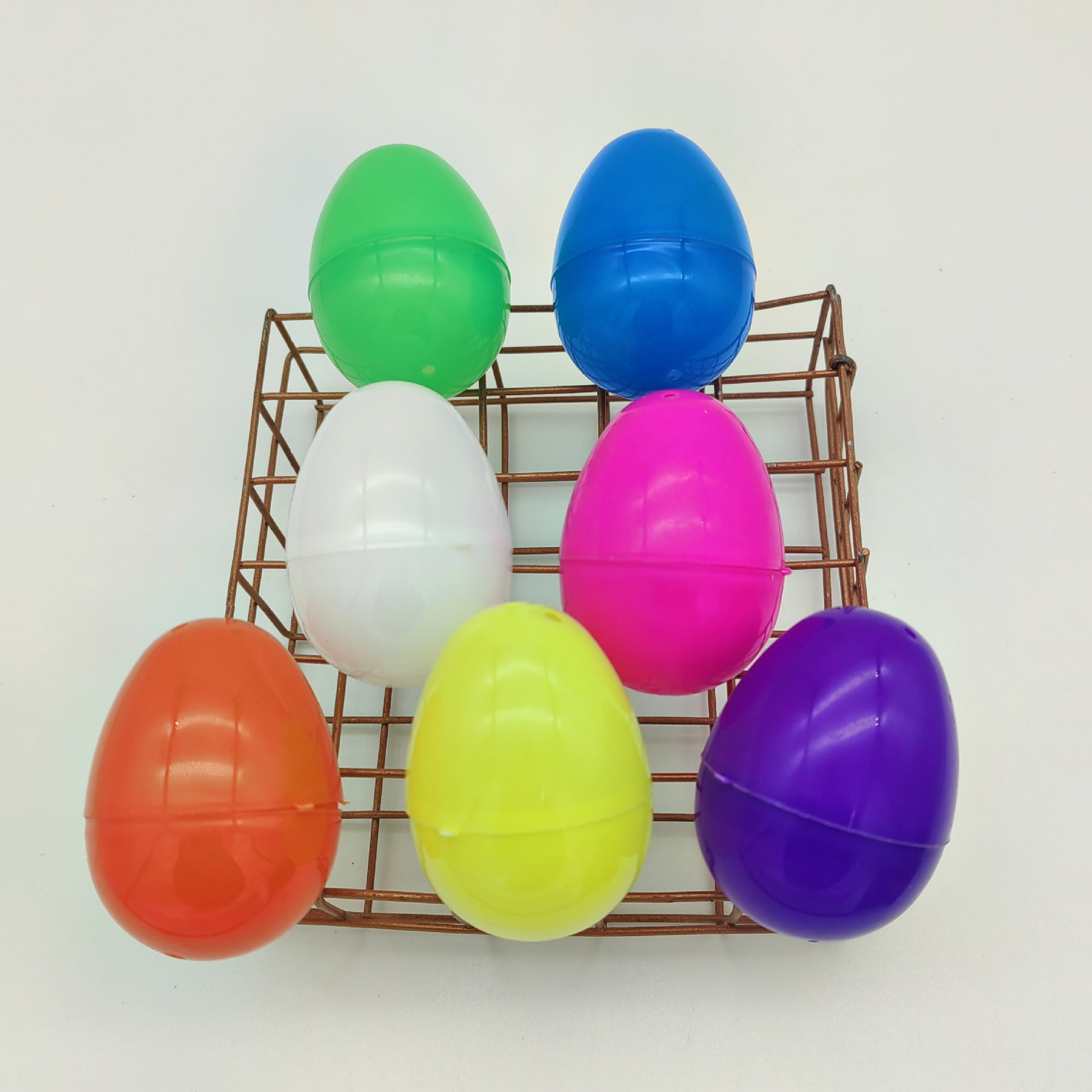 Fillable Empty Easter Eggs, Bright Colored Plastic Eggs Bulk, Perfect for Easter Egg Hunt ...