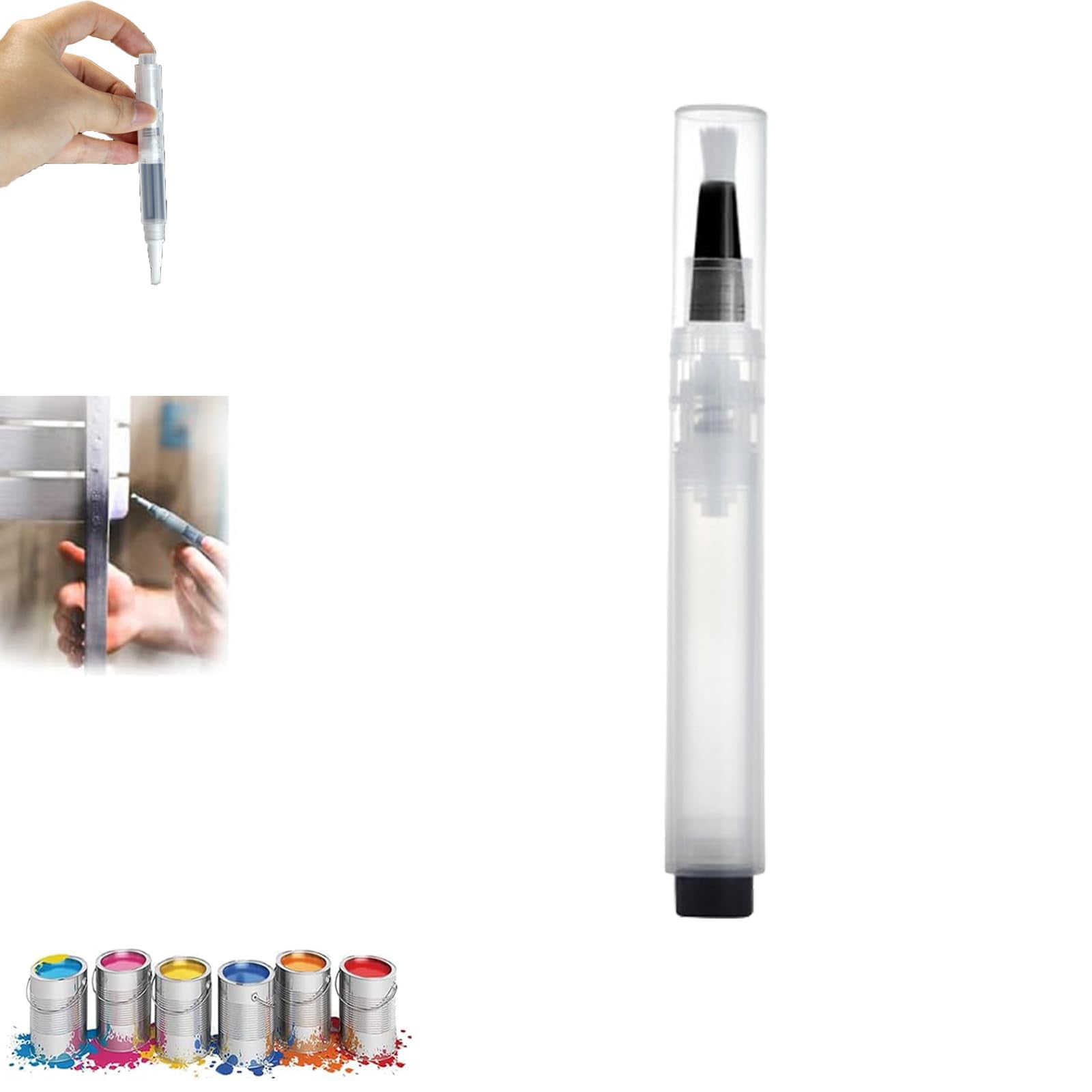 Fillable Paint Pen Brush for Furniture Repair – Touch Up Kit for Walls ...