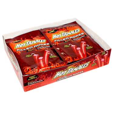 RED VINES Super Ropes, Individually Wrapped, Licorice Candy, 2 oz, 15 ...