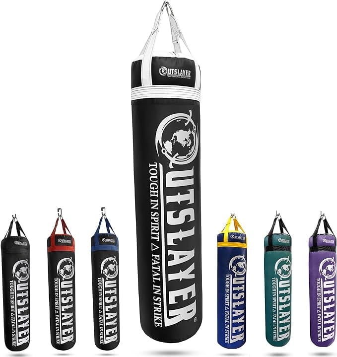Filled Punching Bag 100 lbs Heavy Bag | Kicking & Boxing Bag for Boxing ...