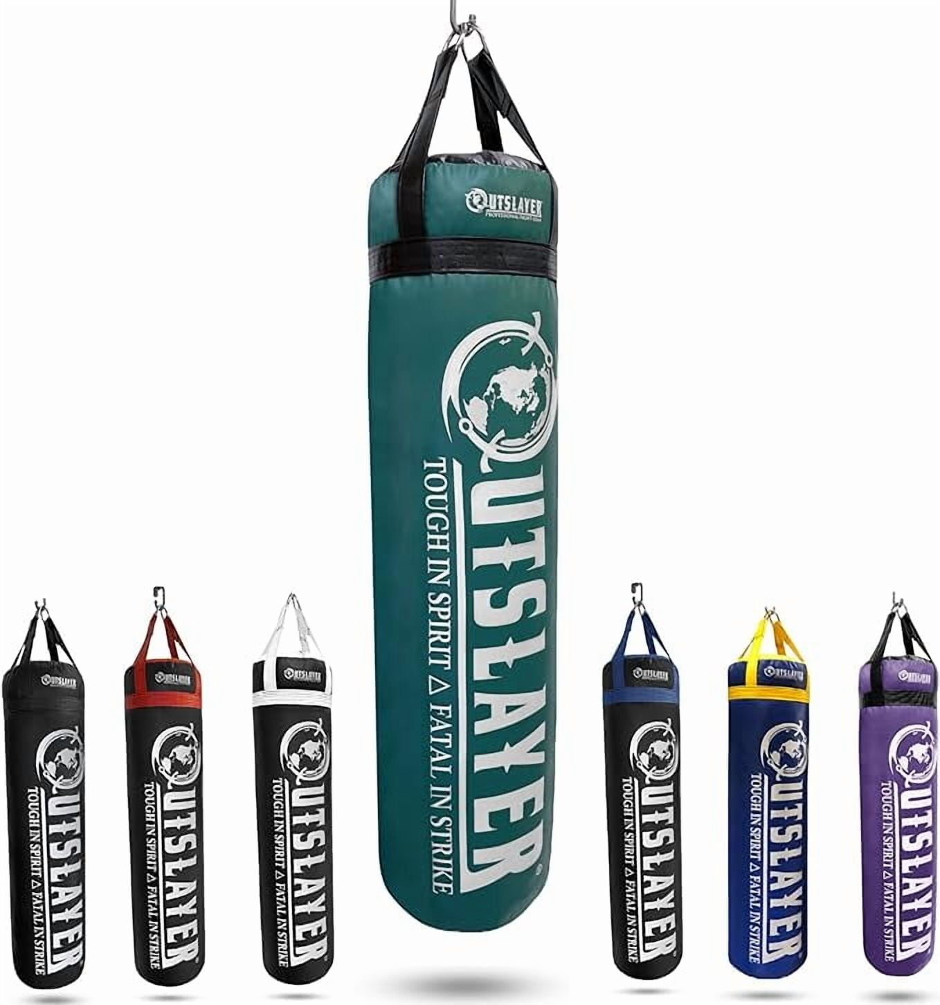 Filled Punching Bag 100 lbs Heavy Bag | Kicking & Boxing Bag for Boxing ...
