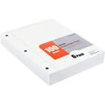 Filler Paper 600 Sheets (6pks of 100) - Wide Ruled (8n x 10in) - 3 Hole ...