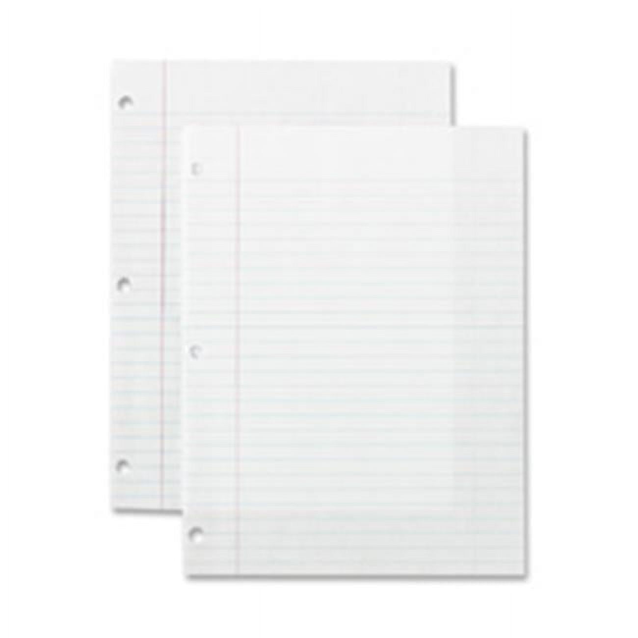 Filler Paper, College Ruled, 16lb., 10.5 in. x 8 in., 200-PK, WE ...