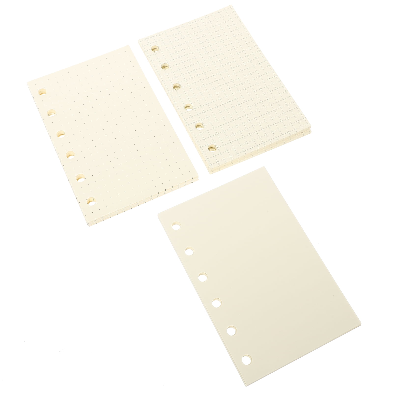 Filler Paper Refill Binder Inserts 3 Books Loose-leaf Notebook Hand ...