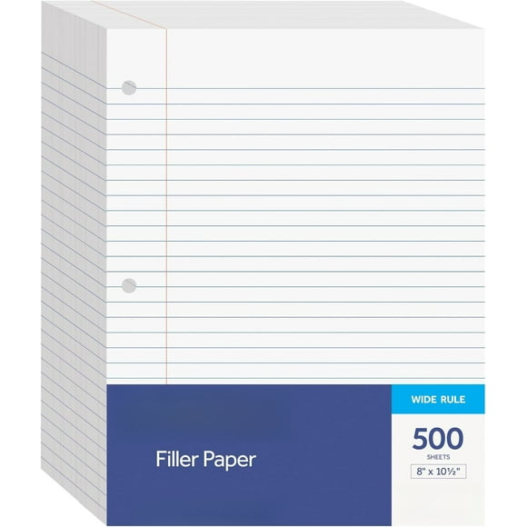 Loose Leaf Paper Wide Ruled