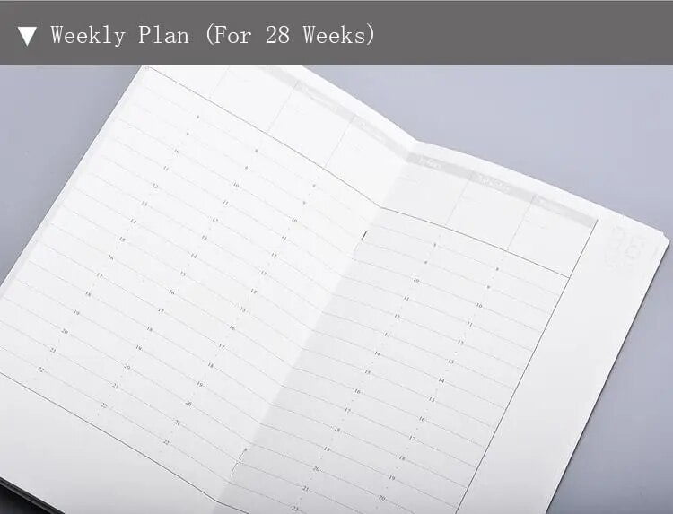 Filler Papers Note Core For Midori Travelers' Notebook Monthly Weekly ...