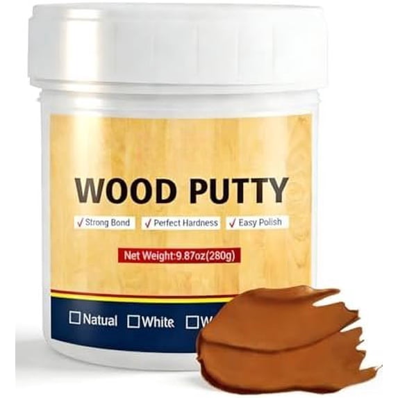 Filler & Putty Kit, 9.87oz(280g) Walnut - Quick & Easy Furniture Repair ...