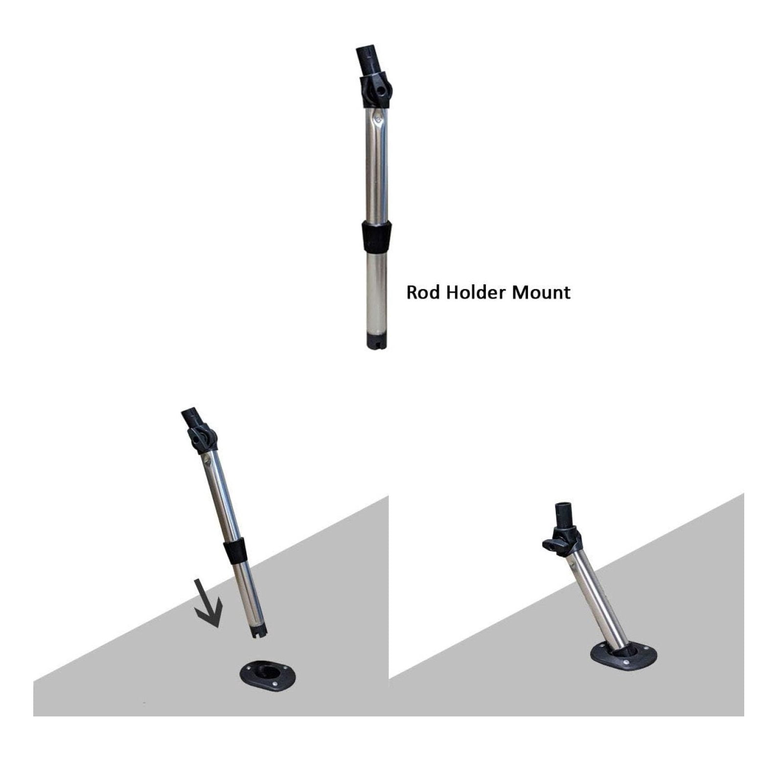 Fillet, Bait Table with Rod Holder Mount---for Boat/Fishing/Cutting ...