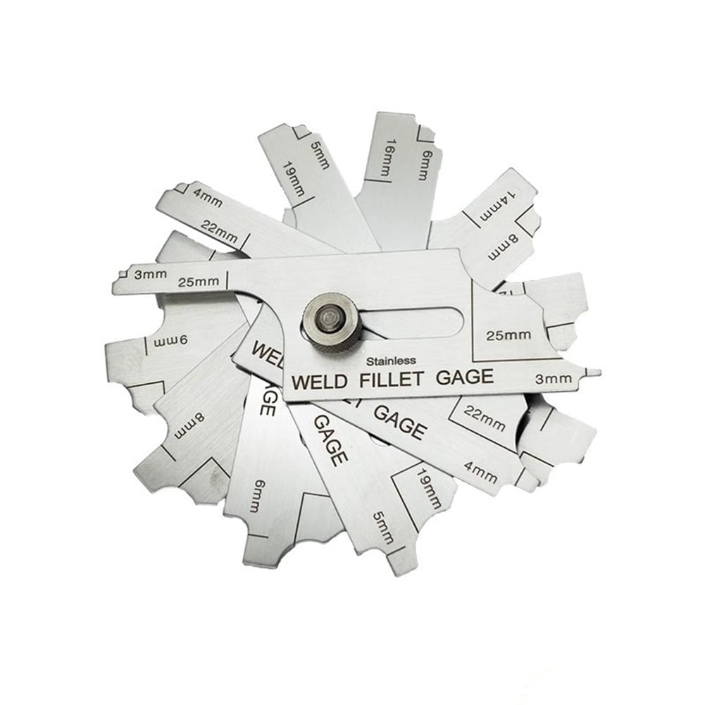 Fillet Welding Inspection Gauge Set 7 Pieces for Detailed Weld Seam ...