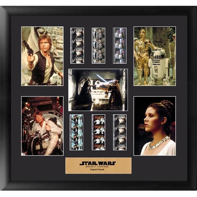 Film Cells Star Wars A New Hope Montage Special Edition Framed FilmCell ...