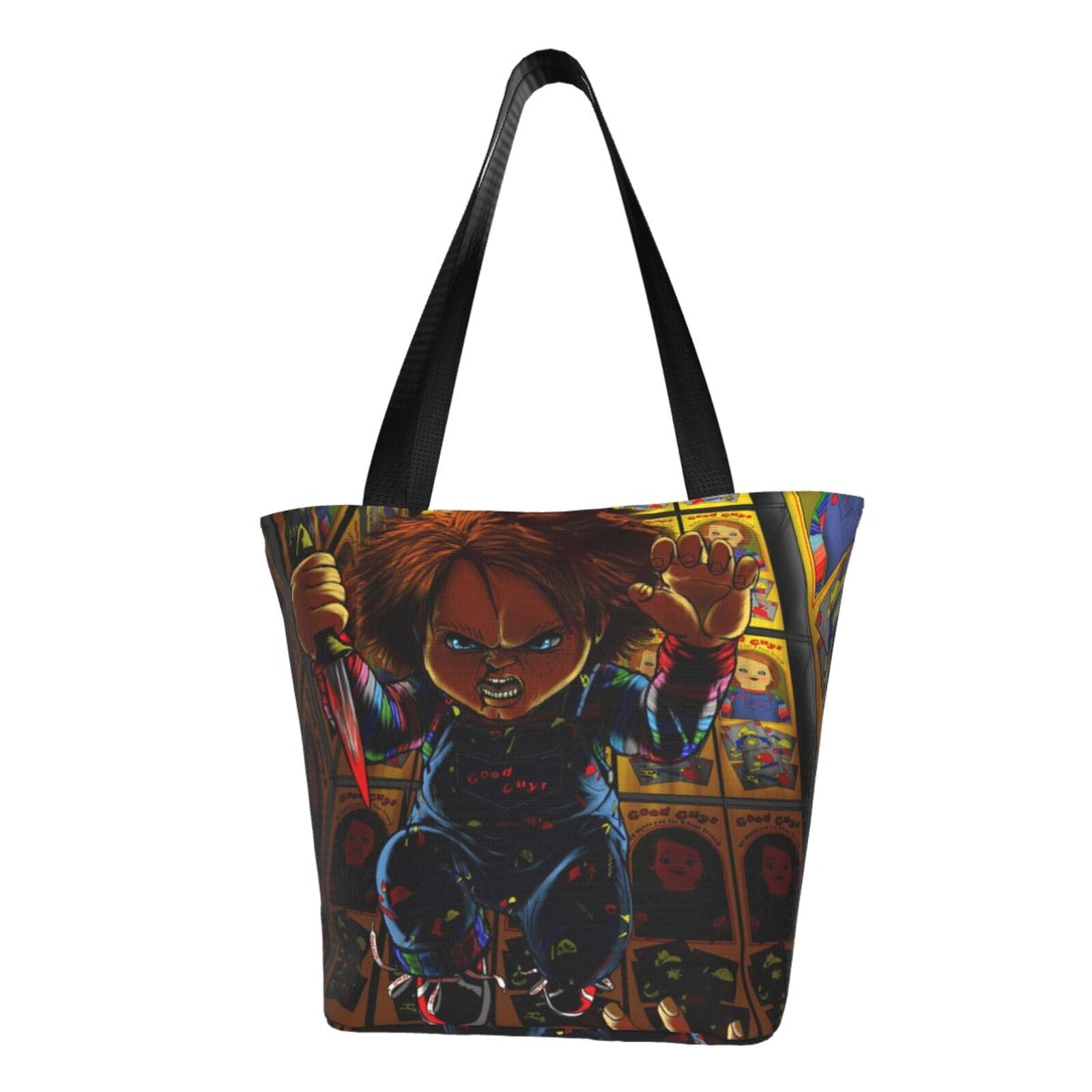 Film Chucky Women's Tote Bag Large Capacity Shoulder Handbag For Travel ...