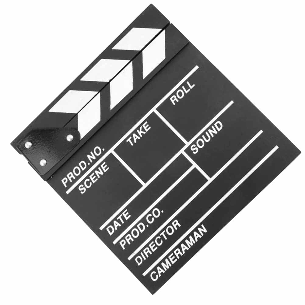 Film Clapper Clapper Board Photo Prop Directors Clapboard Slate Clapper ...
