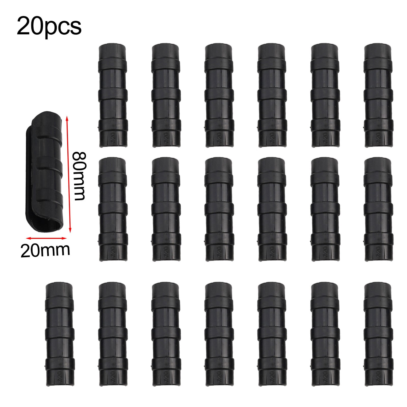 Film Clip Adapter Clamp Connectors Greenhouse Frame Black Smooth Finish ...