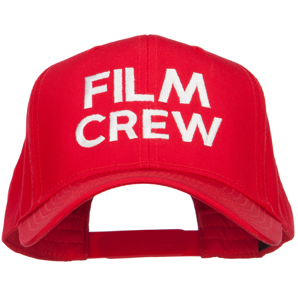 Film Crew Embroidered Twill Pro Cap - Red OSFM - Walmart.com