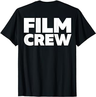 Film Crew Shirt Print On Back Filming Movie Set T-Shirt - Walmart.com