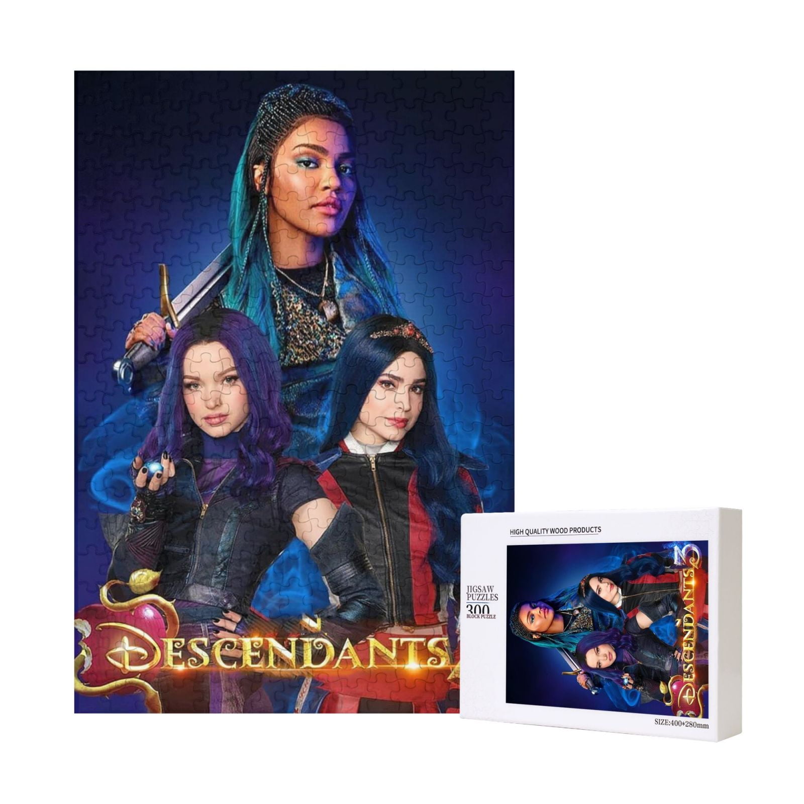 Film Descendants Picture Puzzle Intellectual Decompressing ...