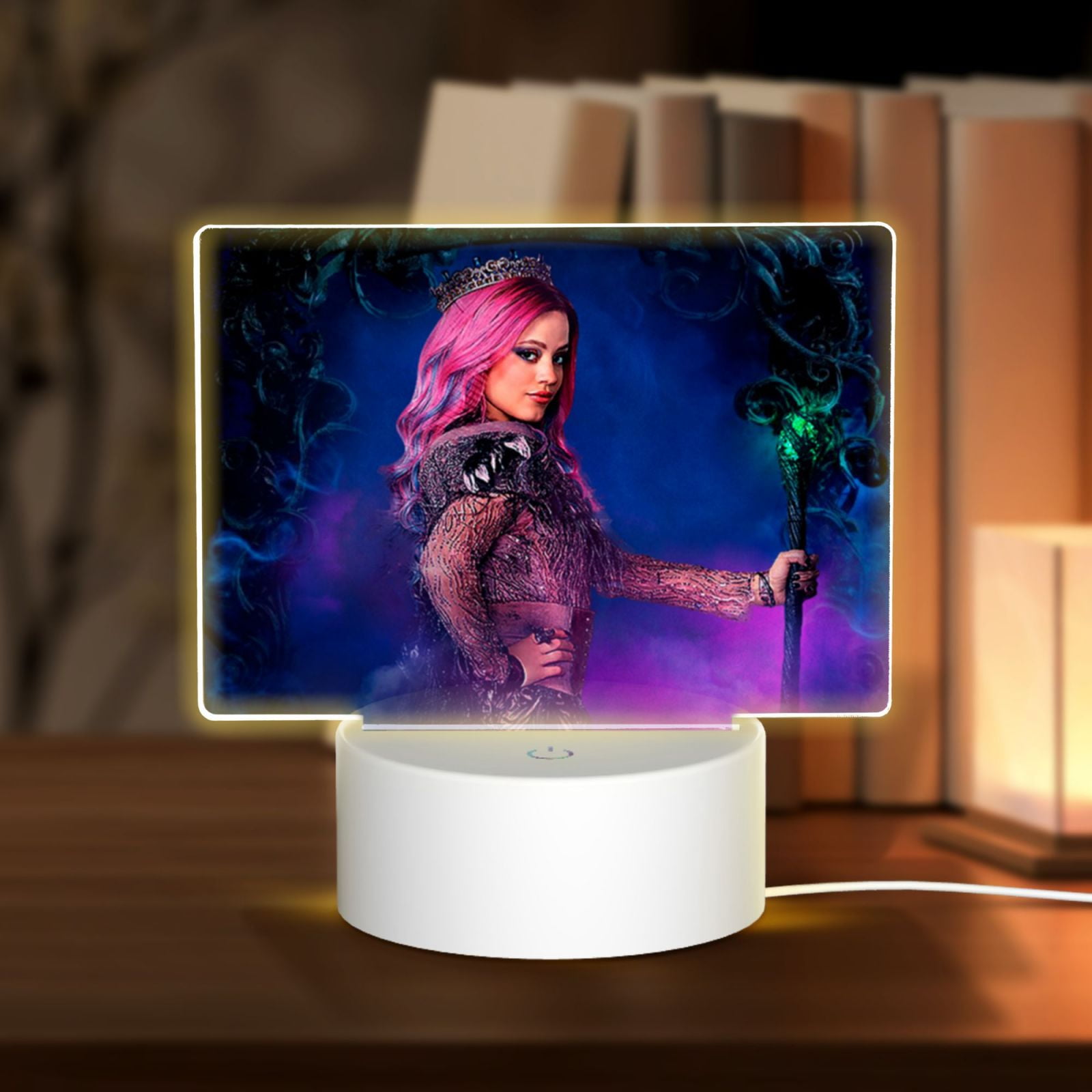 Film Descendants Rectangular Acrylic Night Light Adjustable 3 Light ...