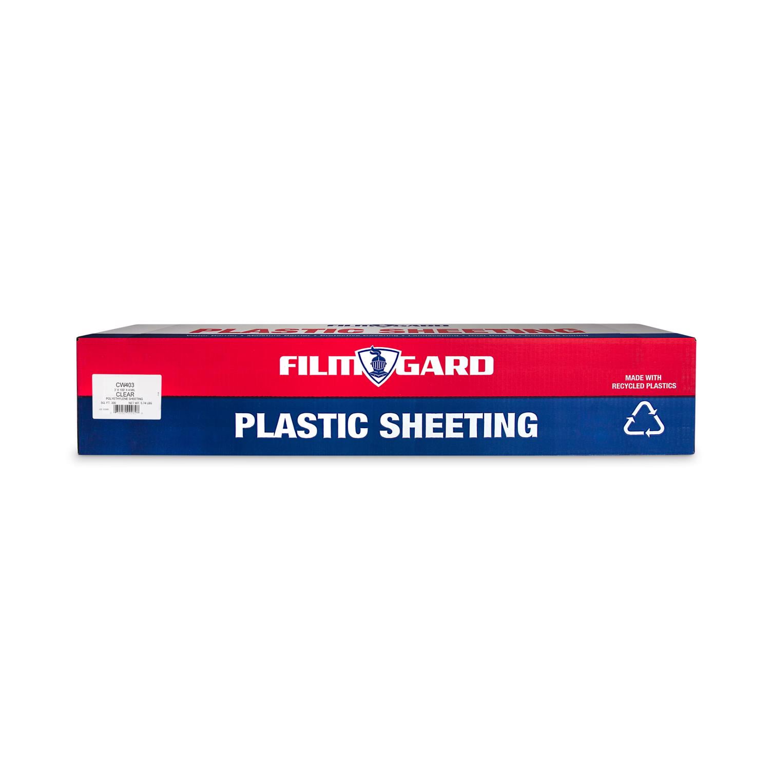 Berry Plastics Film-Gard Plastic Sheeting 4 mil X 3 ft. W X 100 ft. L ...