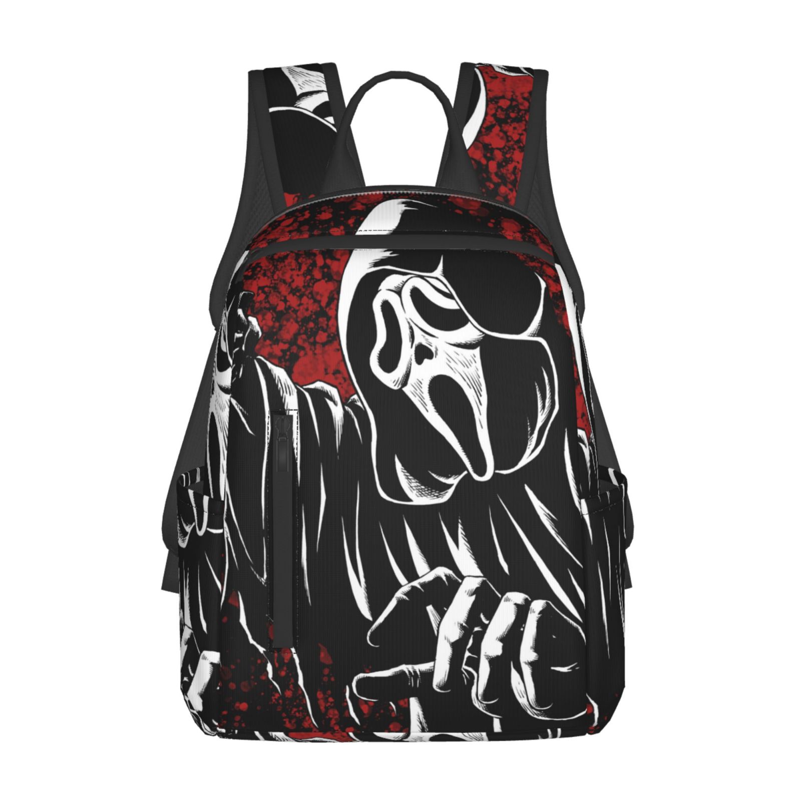 Film Ghostface Scream Backpack Lightweight Shoulders Daypack School Bag ...