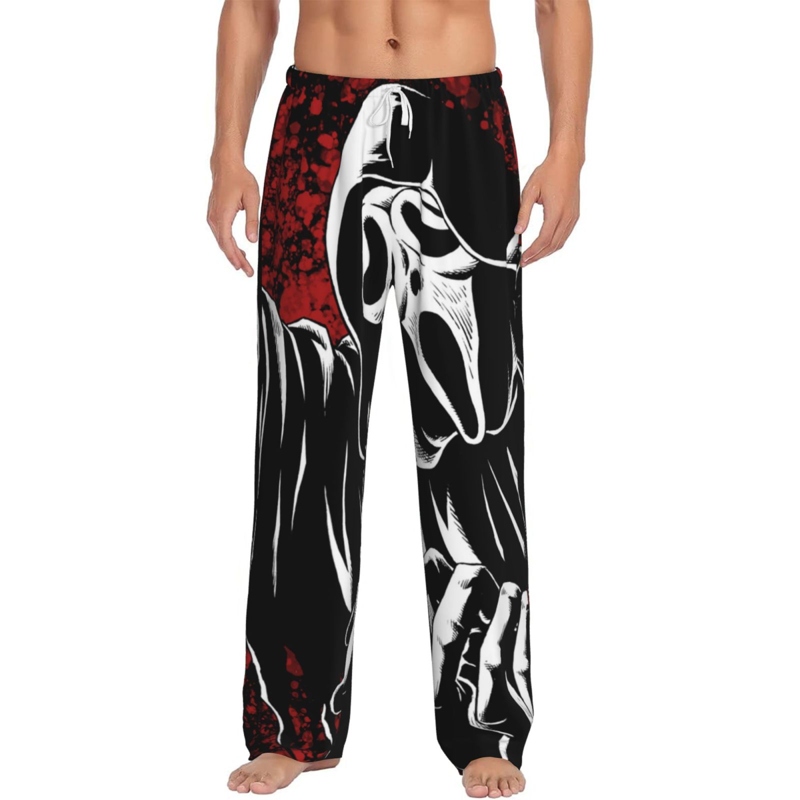 Film Ghostface Scream Men's Pajama Pants Lounge Fashion Cozy Daily ...