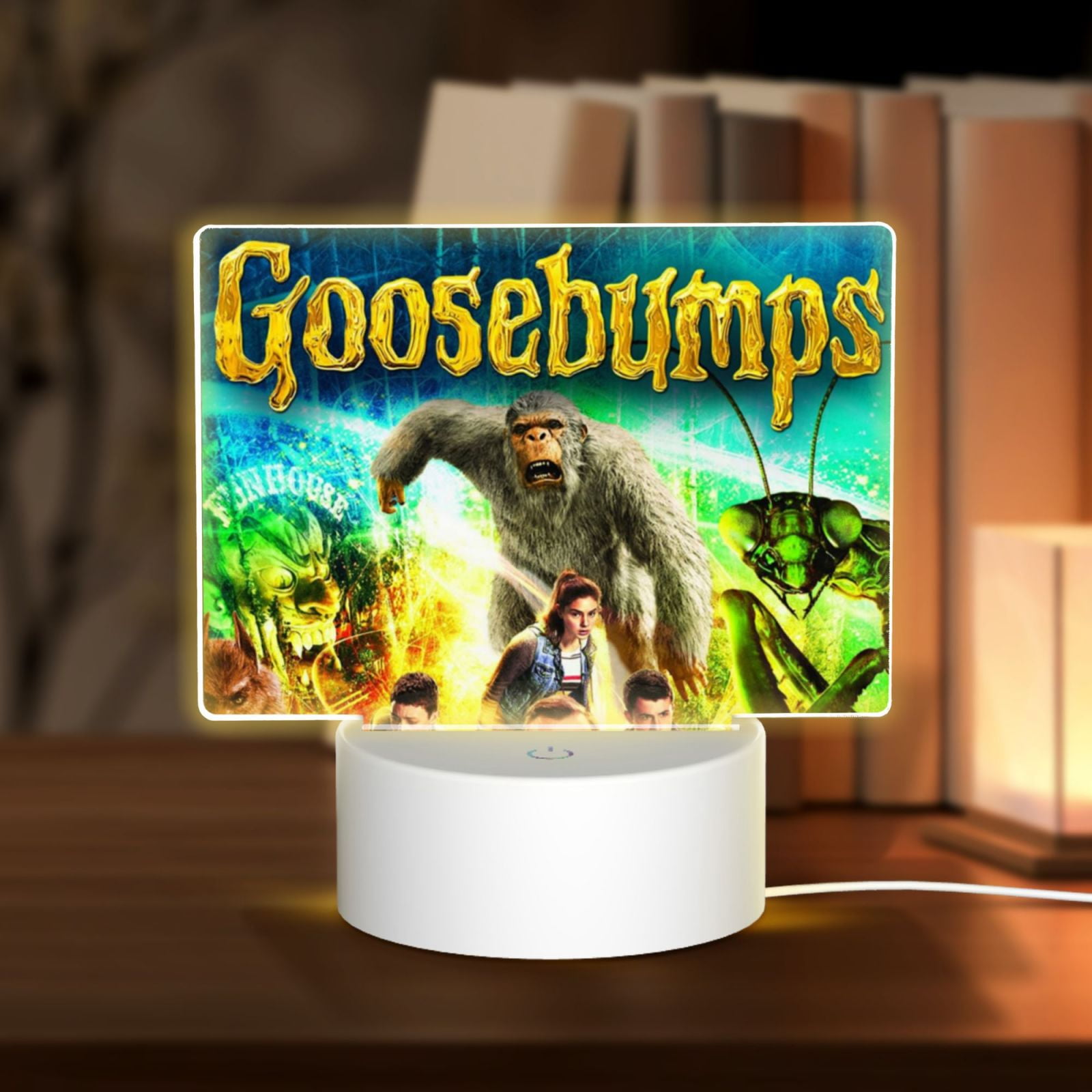 Film Goosebumps Rectangular Acrylic Night Light Adjustable 3 Light ...